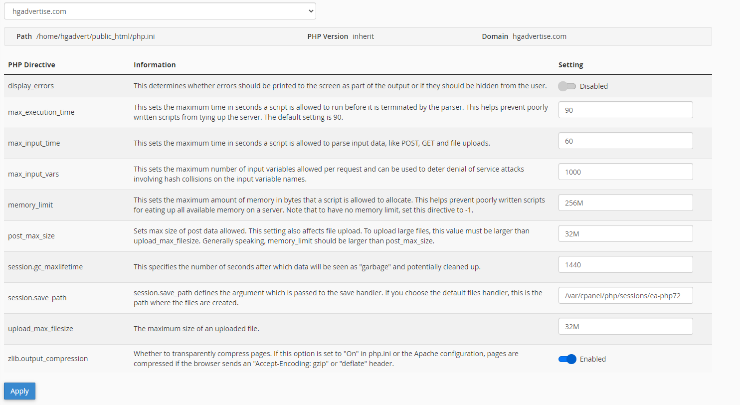 How to enable gzip in cPanel – HostGnome